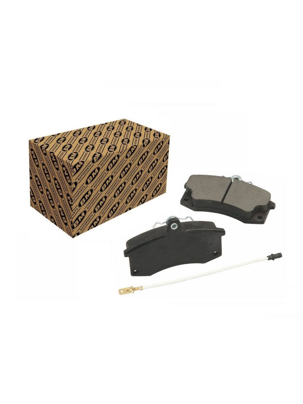 Колодки тормозные дисковые передние для а/м ВАЗ 2108 BM