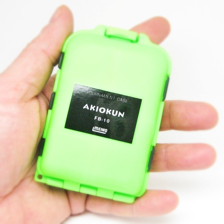 Коробка рыболовная органайзер Meiho FB-10 FLY BOX Green 97х65х30мм