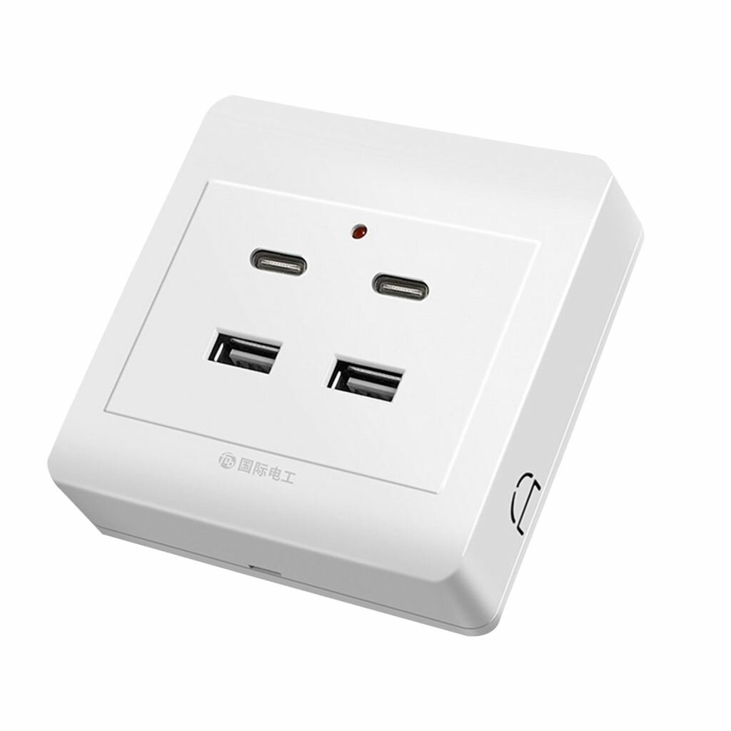 Модернизированная USB-розетка, высокоскоростные порты для настенного зарядного устройства, электрическая сменная пластина дома