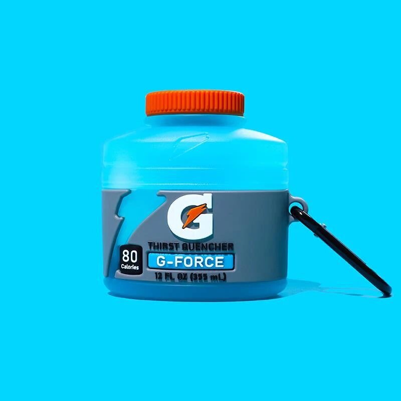Силиконовый чехол для AirPods Pro G-Force, голубой