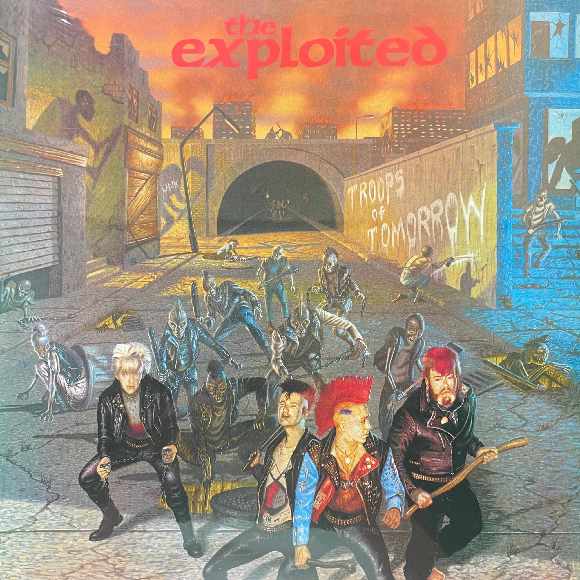 Виниловая пластинка The Exploited - Troops Of Tomorrow (Европа 2024г.)
