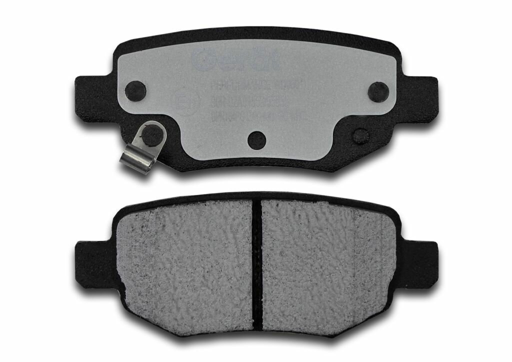 Тормозные колодки Gerat BPR164PG (задние) Low-metallic