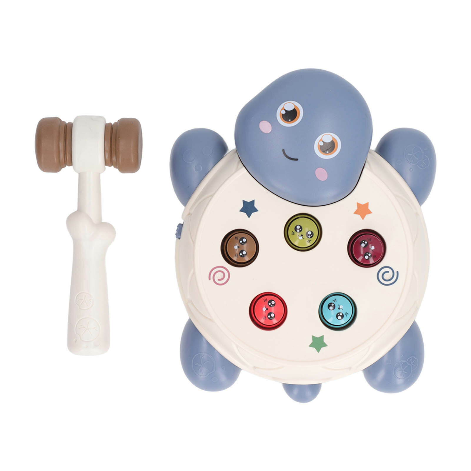 Интерактивная детская игра «Ударь» для развития мелкой моторики, обучающая игра с милыми животными в форме молотка.