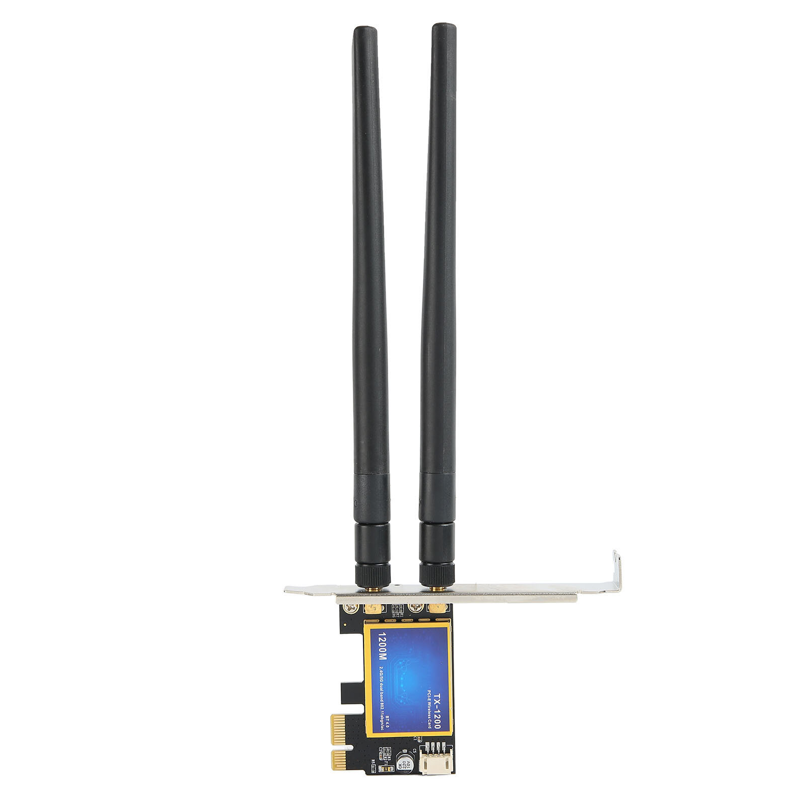 Кардридер WiFi PCIE 2.4G 5G Двойной диапазон 1200Mbps Bluetooth 4.0 Карта беспроводной сети для настольных компьютеров, адаптер беспроводной сети, поддерживающий Windows 7 8 10, для компьютеров с интерфейсом PCI Express (슬от PCIE 1X 4X 16X)