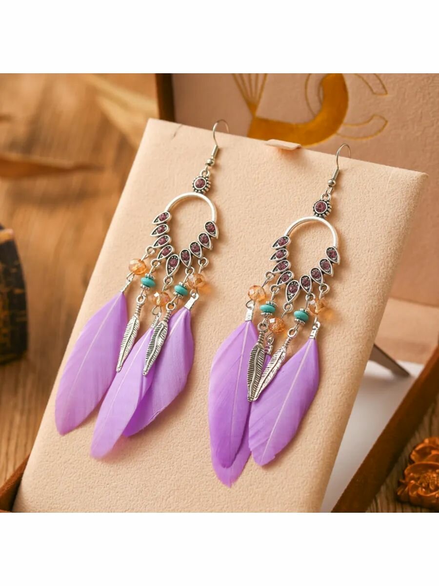 Серьги цепочки