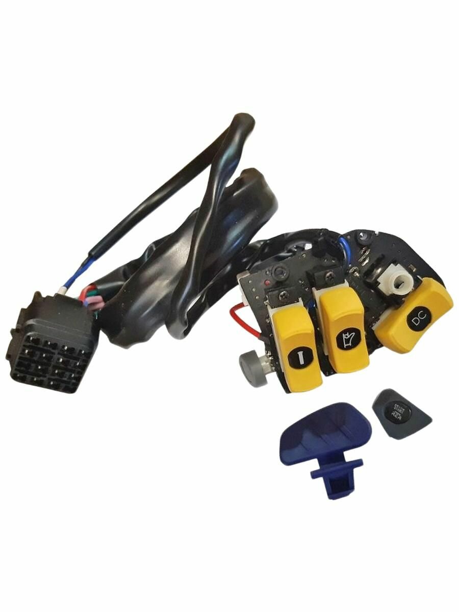 Блок переключателей рулевой левый, снегоход Stels Викинг 600/800, SME-VE415-LB (item:200)