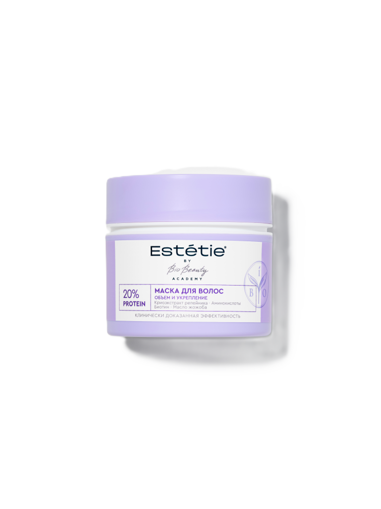 Estetie маска для волос объем и укрепление protein 20% 180 мл