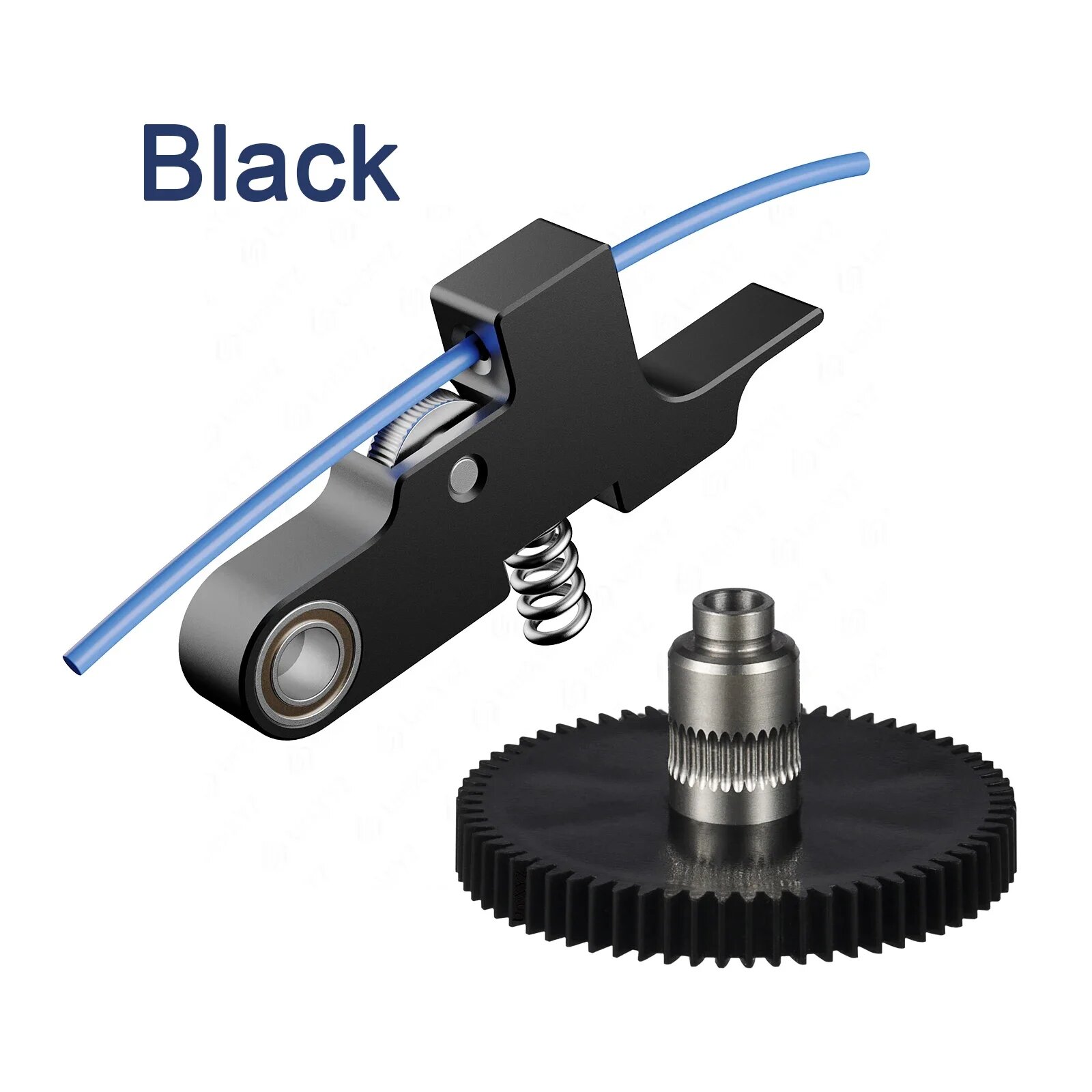 Металлическая шестерня экструдера UniXYZ для Artillery Sidewinder X1 X2 Genius Hornet Titan Aero Prusa i3 Ultimate