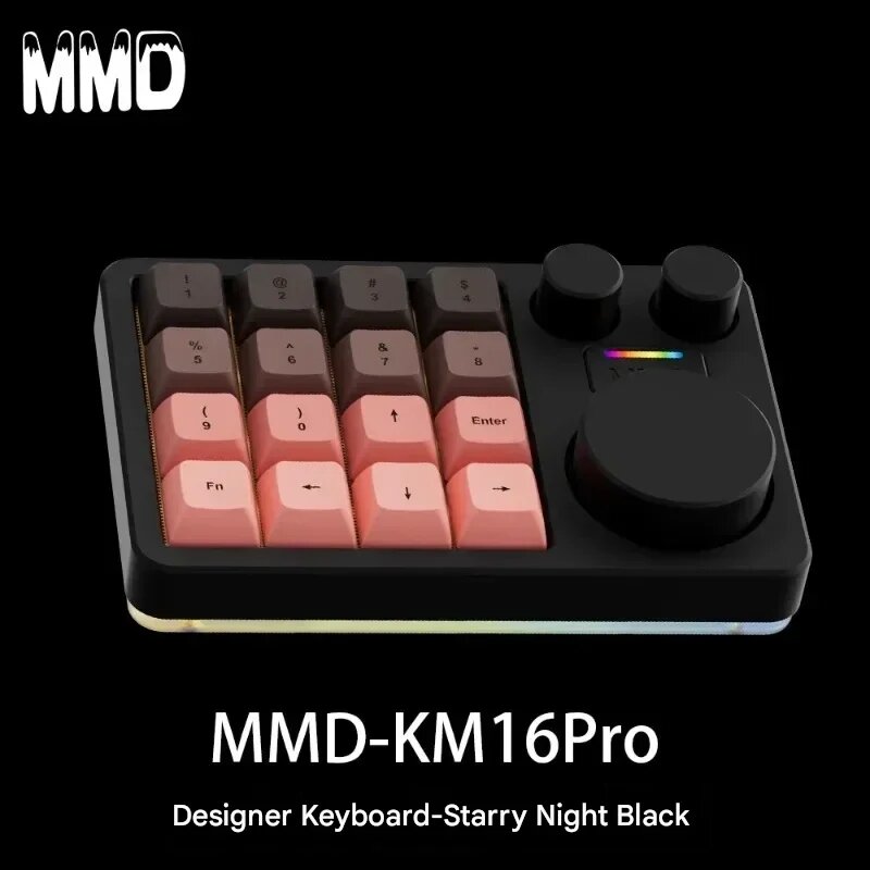 MMD KM16 Pro Механическая беспроводная клавиатура KM16Pro Black