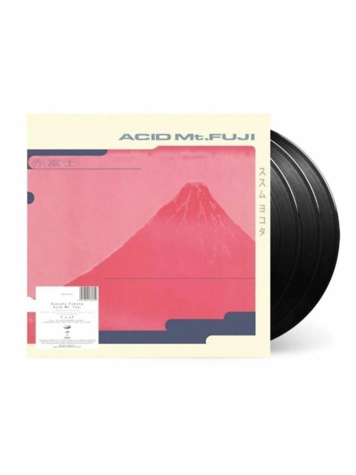 Виниловая пластинка Susumu Yokota - Acid Mt. Fuji 3 x Vinyl, 30th Anniversary, Bonus Tracks, Gatefold, Ori*inal,