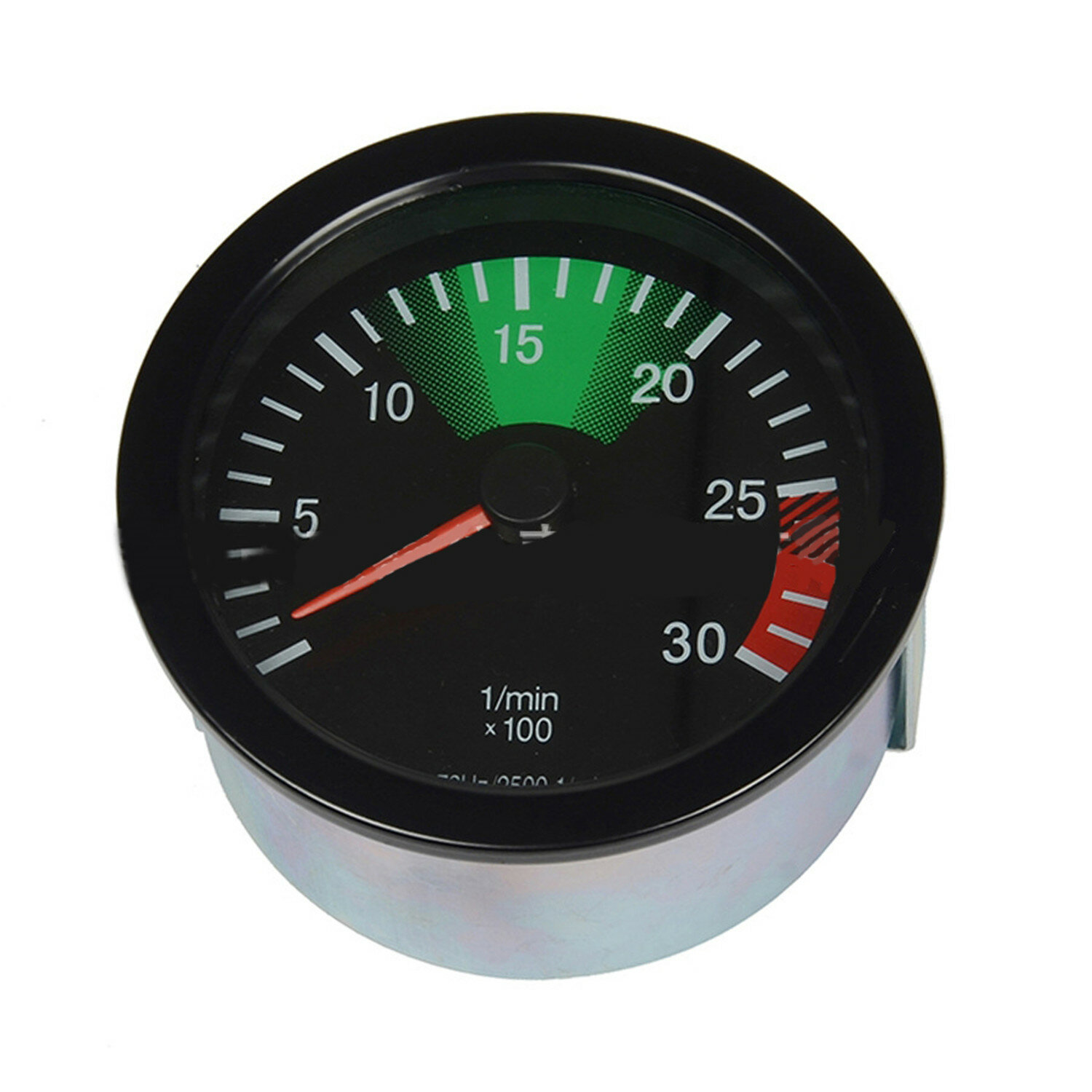 Тахометр 12V 3.75 дюйма 0-3000 RPM/мин 637Гц для автомобиля мотоцикла, замена для Mercedes Benz 100мм, модифицируемая приборная панель, черный цвет, сталь, размер 11*11*8.5см, вес упаковки 380г, в комплект входит 1 тахометр