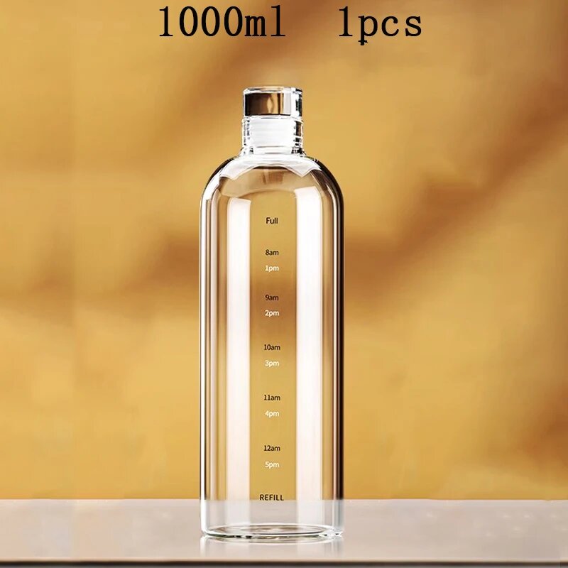 FOME стеклянная спортивная бутылка для воды 500/750/1000 мл 1000ml