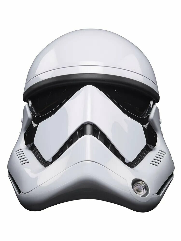 Усовершенствованный электронный шлем штурмовика первого порядка из черной серии "Звездных войн"