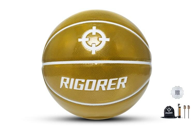 Баскетбольный мяч унисекс RIGORER Китайский PU размер 7, multicolor, для тренировок