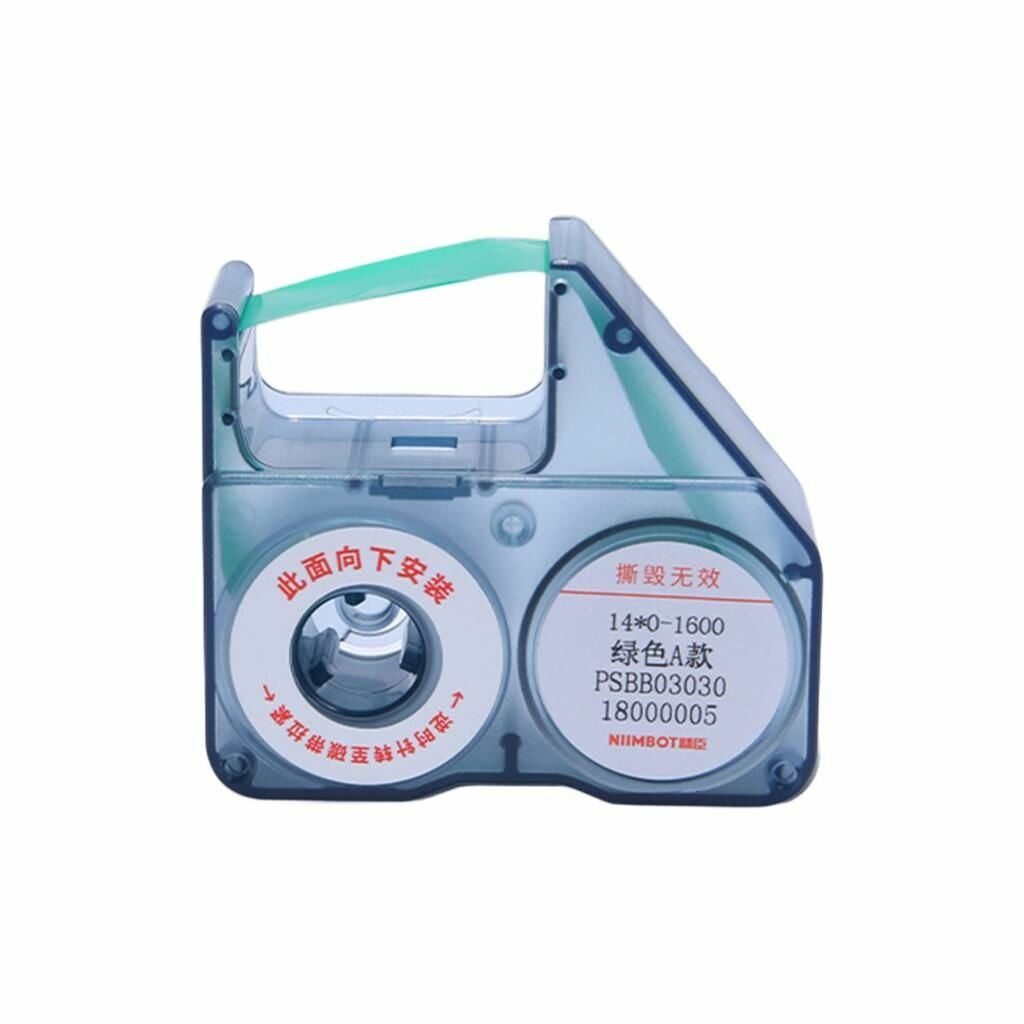 Цветная лента для термопереноса и печати этикеток, Зеленый