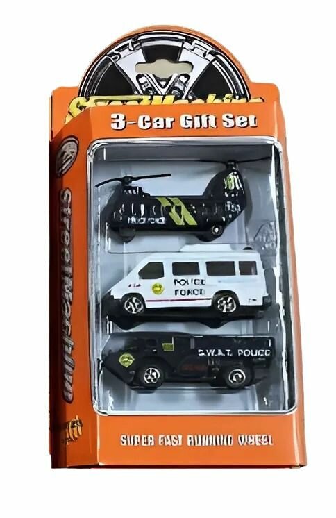 Pioneer Набор машин, 3 штуки в уп