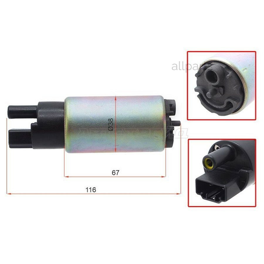 SAT ST-112-0034 Топливный насос Toyota Land Cruiser (J200) 07-21 / Lexus LX 07-23
