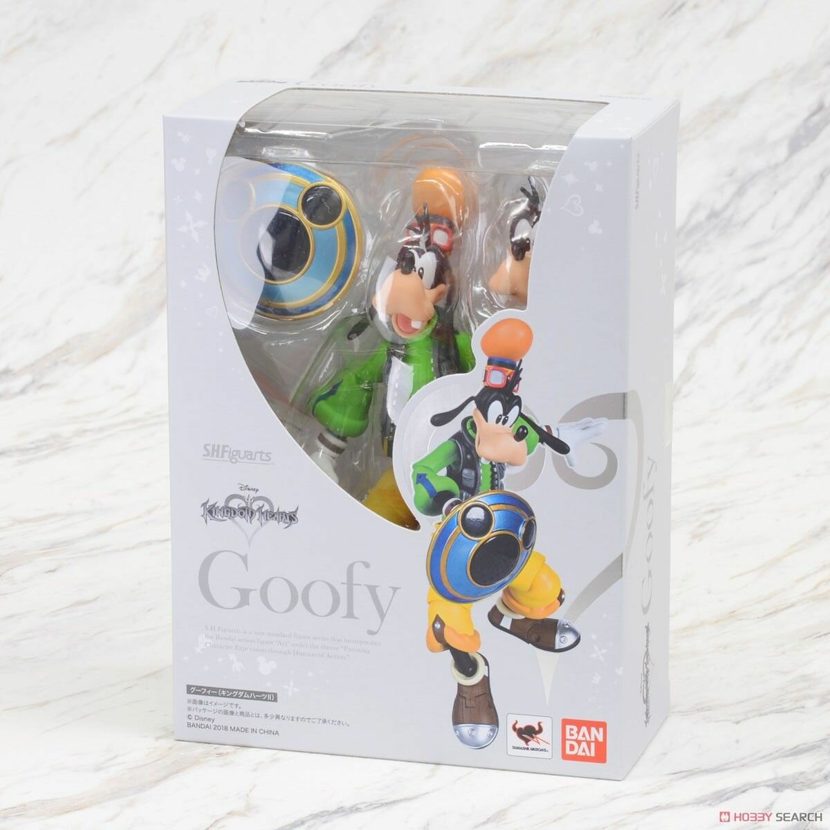 Экшн-фигурка BANDAI Figure-rise Kingdom Hearts Goofy. модель движущегося персонажа, выпущенная ограниченным тиражом