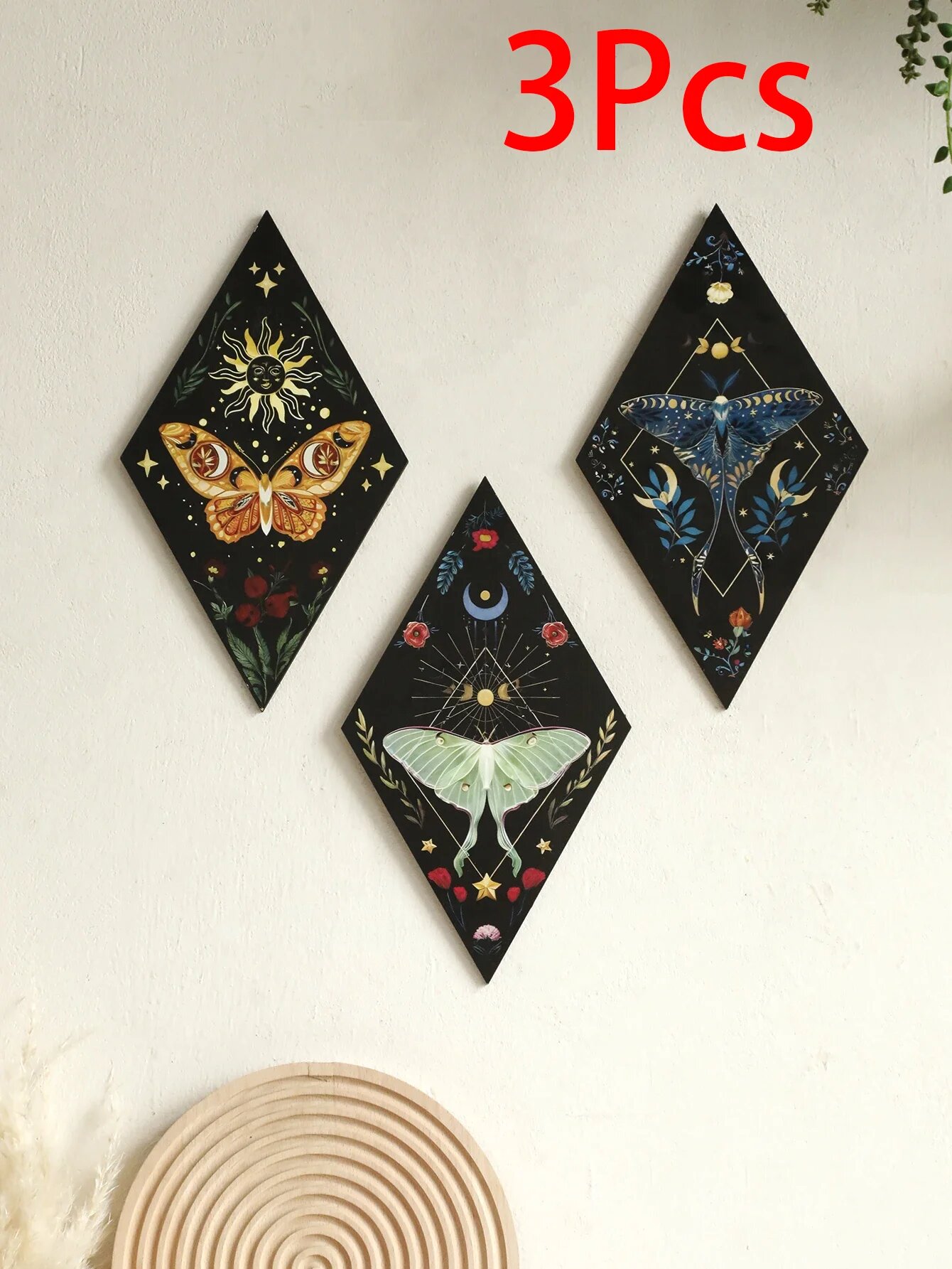 Деревянная настенная бабочка Artilady