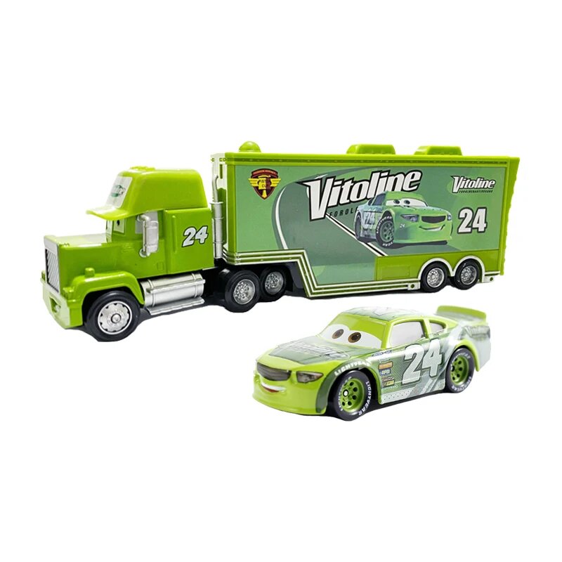 Грузовик Mack Disney Pixar 1:55 Зеленый, 06