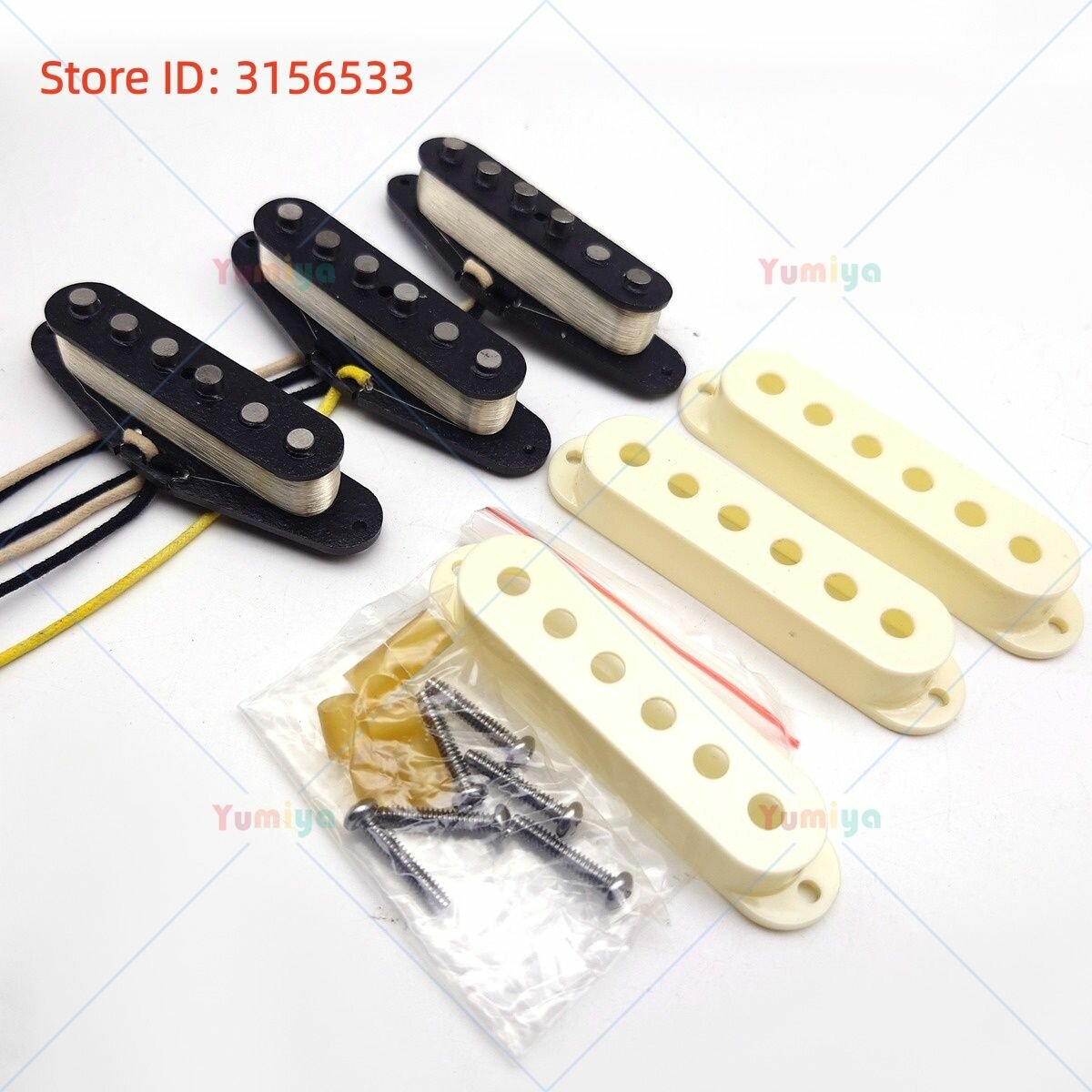 Набор звукоснимателей Fender Pure Vintage '50 Stratocaster Pure Silver-Гитарные звукосниматели с обмоткой из чистого серебра, Аксессуары для гитары