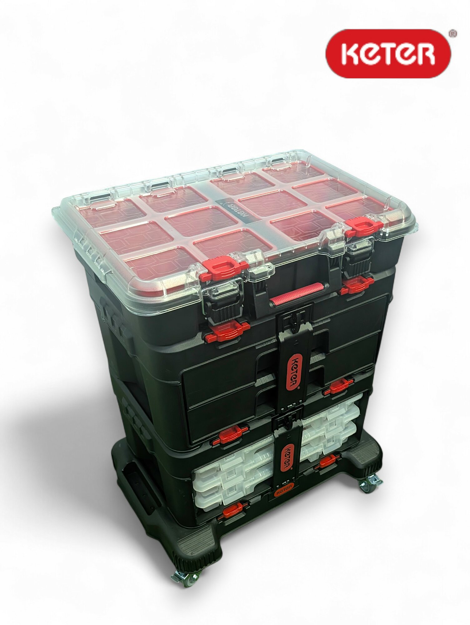 Модульная система Keter Stack's Cart Organize Model 17200021