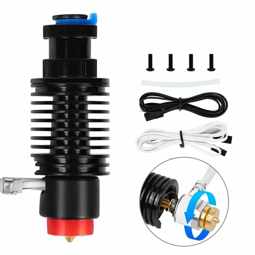 Усовершенствованный комплект керамического хотэнда E3D Revo с быстронагревающимся нагревательным элементом для быстросменного хотэнда E-3-D REVO H2 V2S Ender 3 Pro V2 Voron.