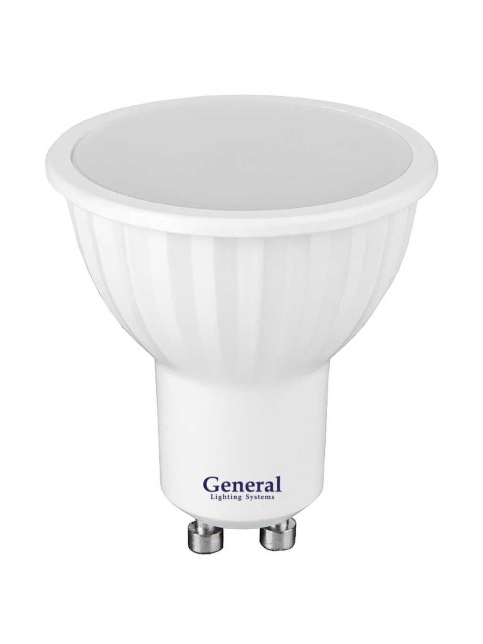 Лампа светодиодная GU10, 10 Вт, 230 В, 6500 К, свет холодный белый, General Lighting Systems, GLDEN-MR16