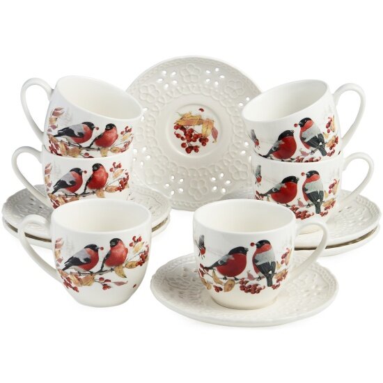 Набор чайный Lefard "Forest Tale" 6 пер. 12 пр. 250 мл