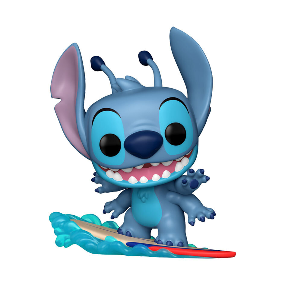 Фигурка унисекс Funko Stitch на серфе, Чиби Фигурки, Stitch (Surfboards)
