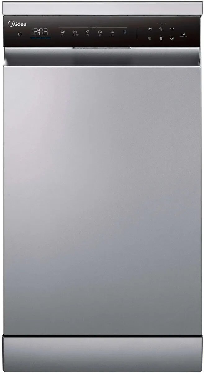 Посудомоечная машина Midea MFD45S350Si серебристая