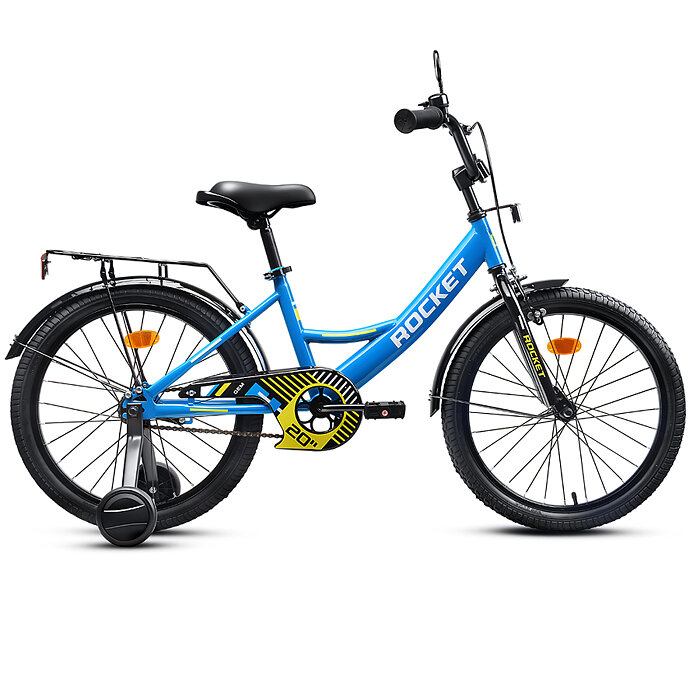 Велосипед 20" Rocket Gem, цвет голубой