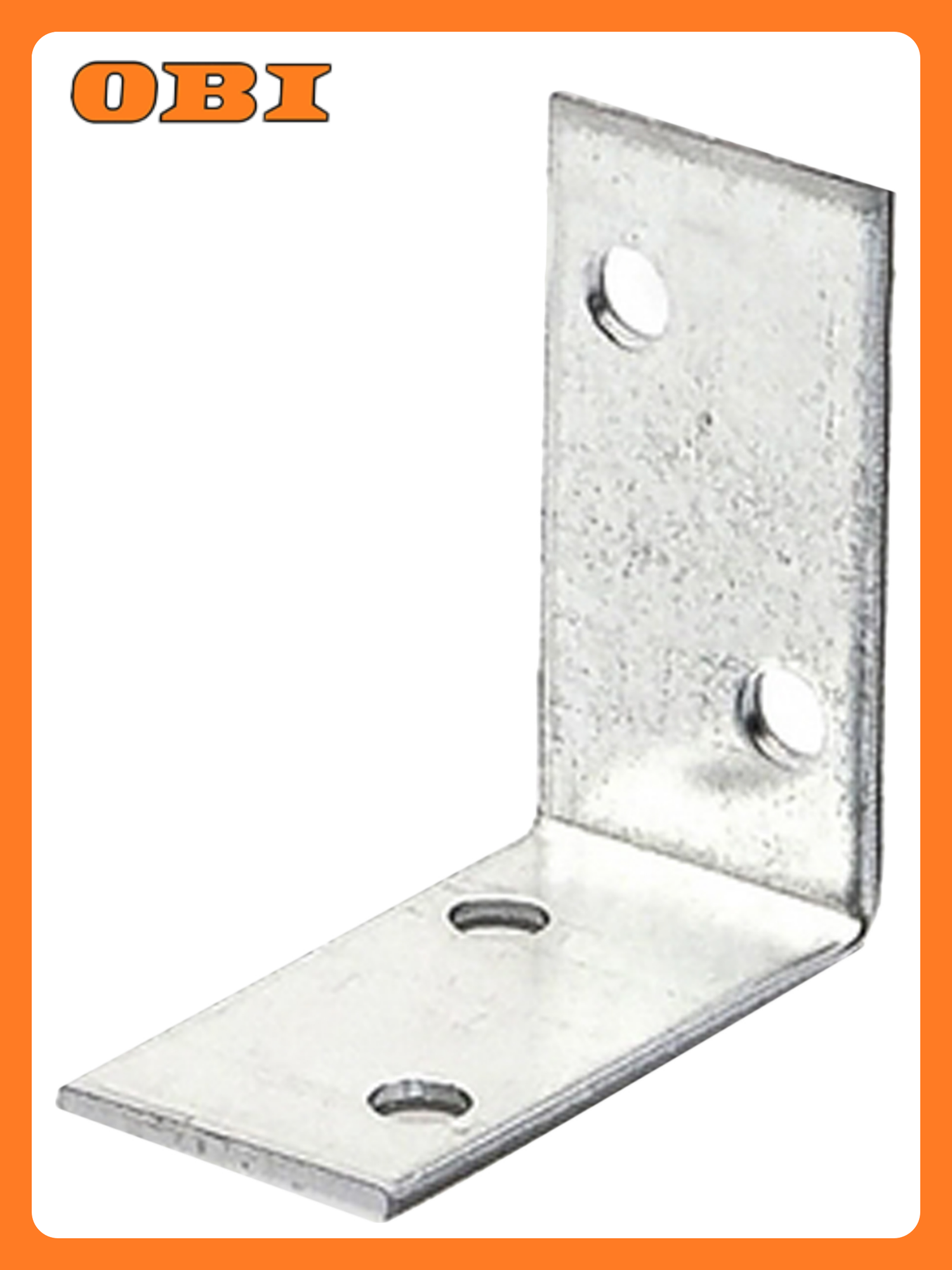 Уголок крепежный Tech-KREP kur, равносторонний, серебристый, сталь, 40x20x2 мм