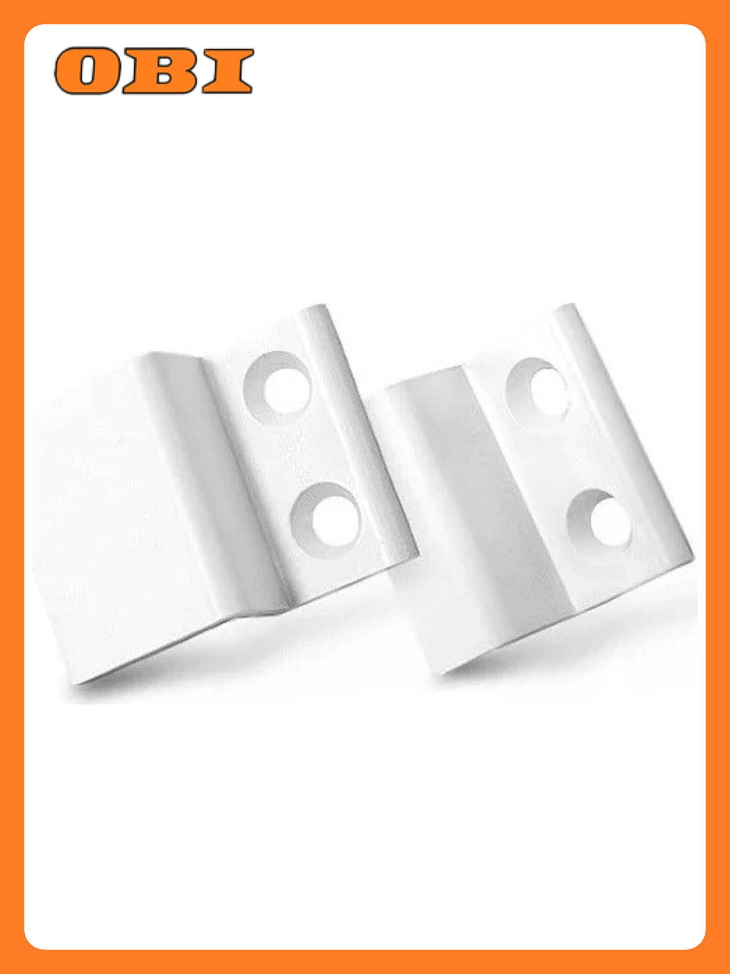 Комплект креплений Tech-KREP, для москитных сеток, белый, 20 шт