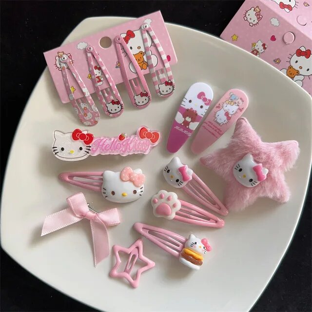 MINISO Hello Kitty заколки для волос