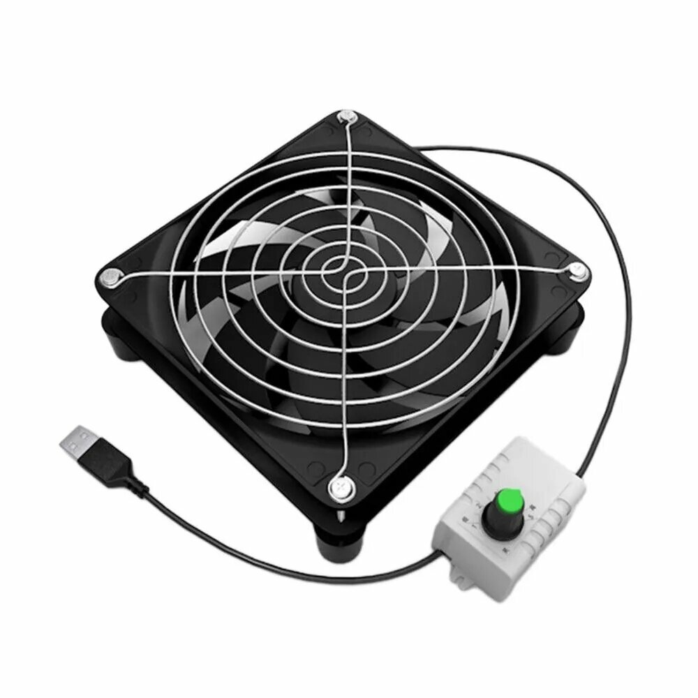 OZ-TWTU 80 мм DC 5V USB маршрутизатор вентилятор охлаждения DIY ПК кулер ТВ-приставка беспроводной бесшумный