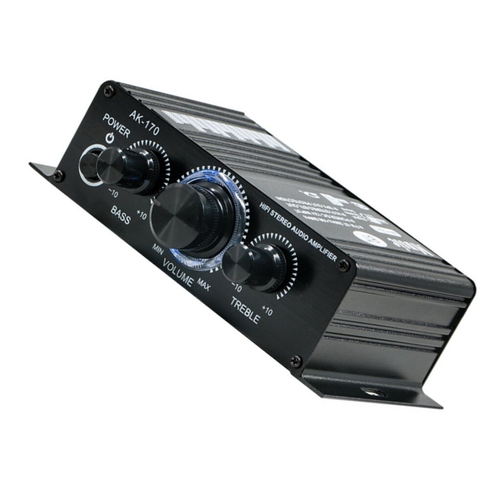 Алюминиевые Мини-Усилители 12V для Высокоточного Вывода звука в Автомобиле и доме