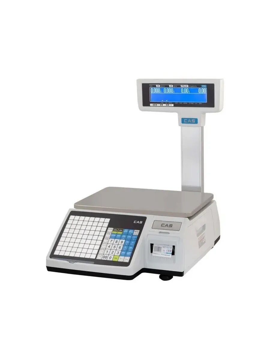 Весы с печатью этикеток CAS CL3000-30P, 30 кг