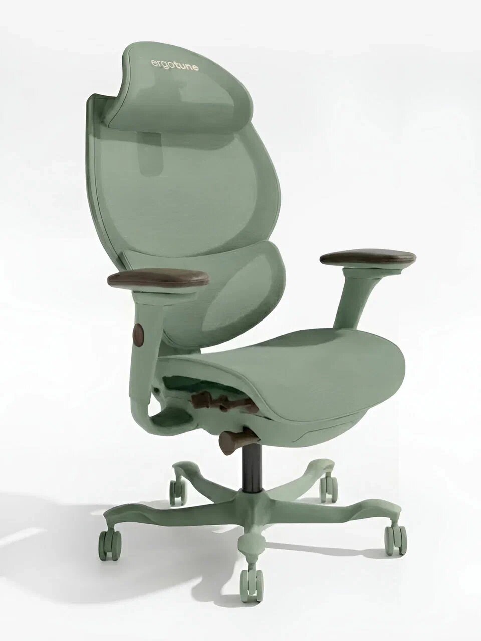 Кресло компьютерное Ergotune Vesby GREEN