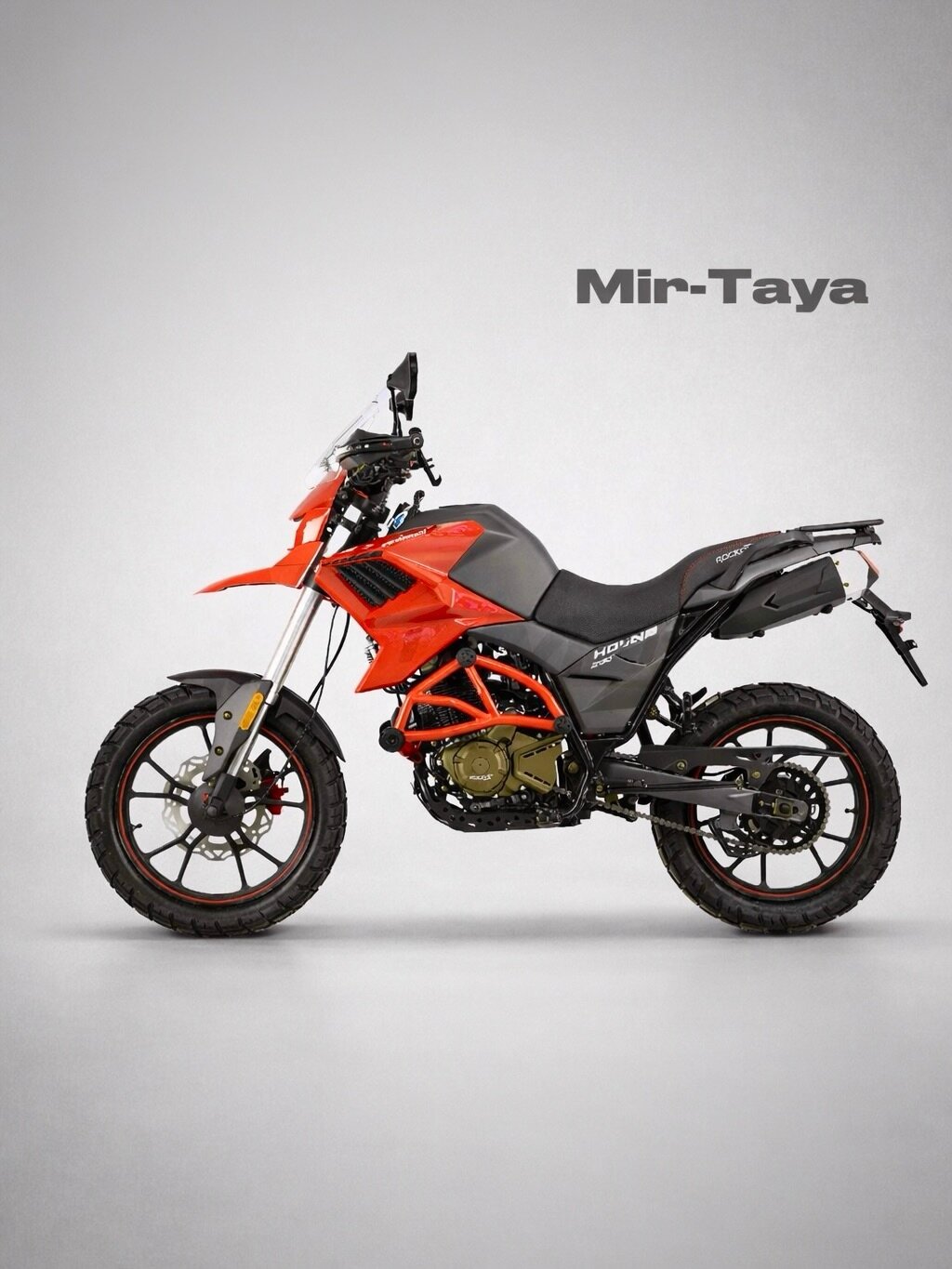 Мотоцикл ROCKOT "HOUND" 2.0, 250 куб. см, бензиновый двигатель, красный