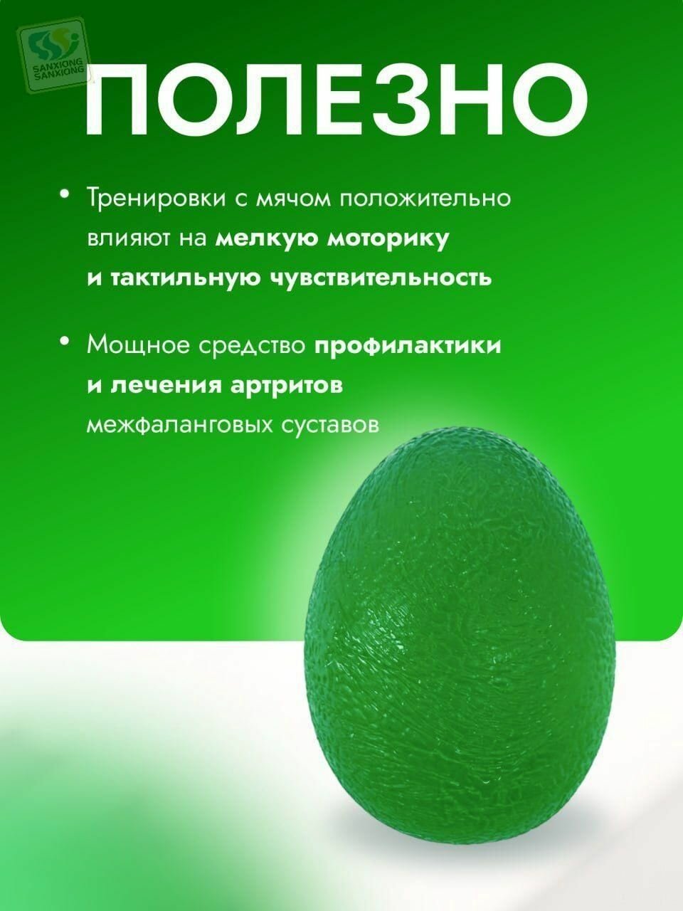 Мяч эспандер реабилитационный для тренировки кисти МФР. Мяч эспандер кистевой МФР. Реабилитационный мяч яйцо 4 см1