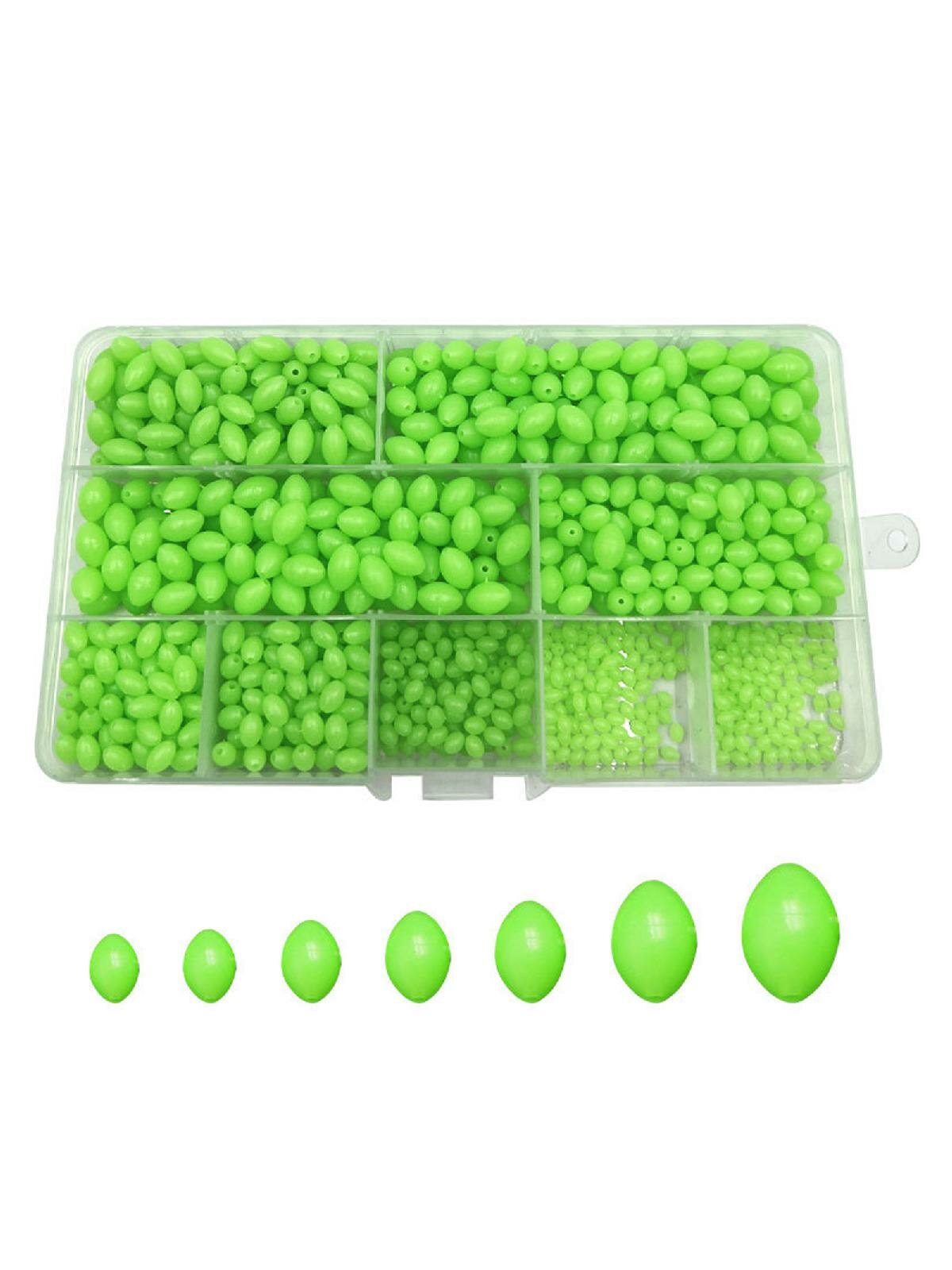 1 коробка из 900шт светящихся шариков овального типа Luya set box