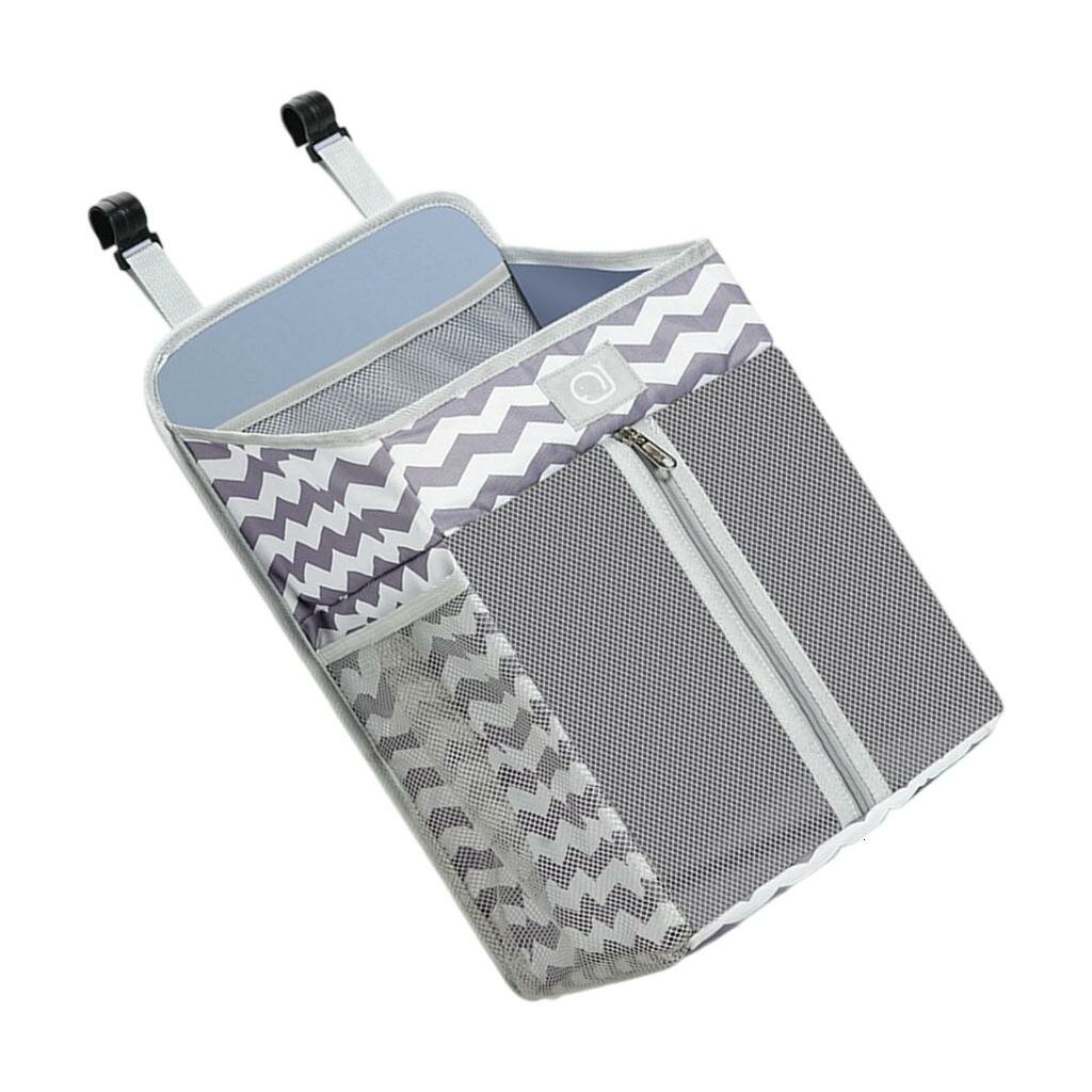 Органайзер для детской кроватки из оксфорд ткани, полоса