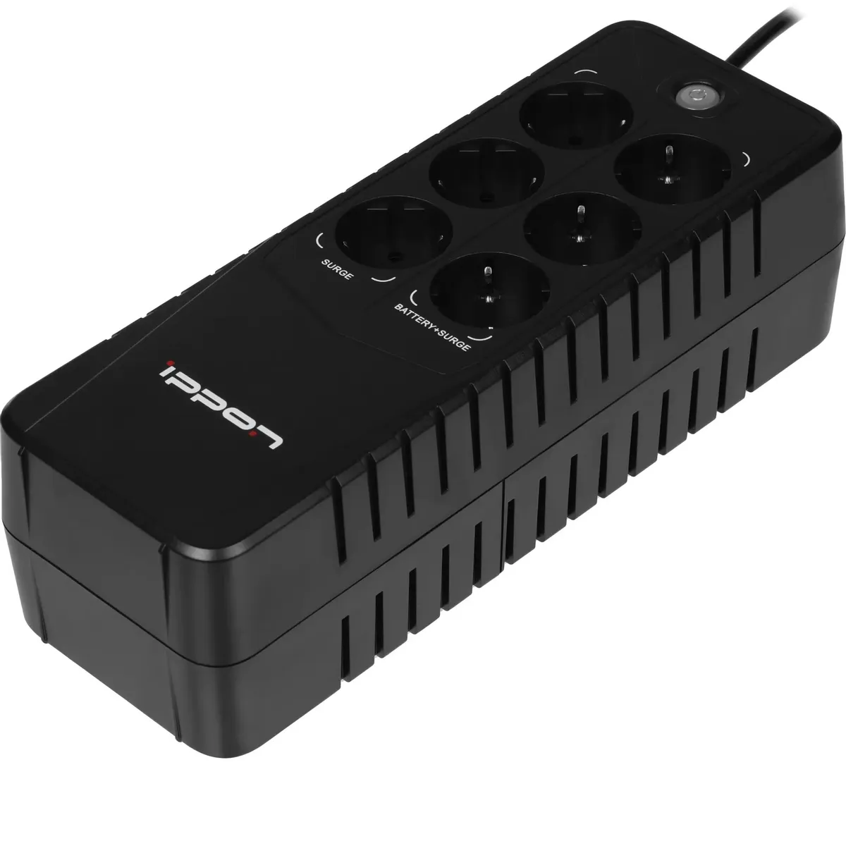 Источник бесперебойного питания Ippon Back Verso 800 New 800ВА, черный