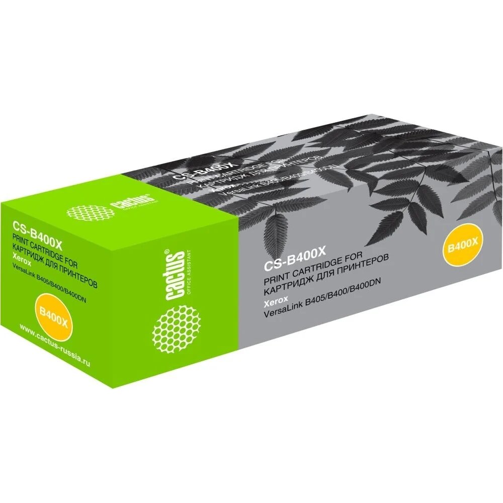 Cactus Картридж лазерный CS-B400x106R03585 черный (24600стр.) для Xerox VersaLink B400/405 1086252