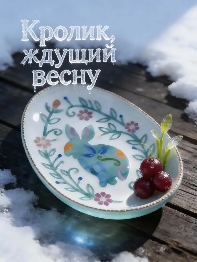 Тарелка пасхальная, украшения для яиц, керамический декор, поднос декоративный для украшений