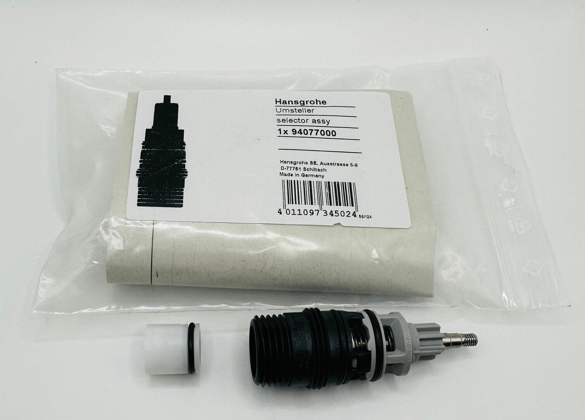 Переключатель дивертор для смесителя ванна-душ Hansgrohe 94077000