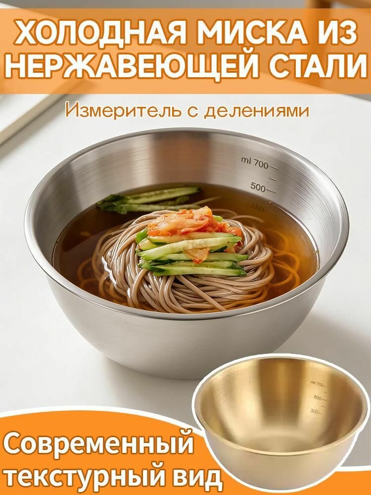 Набор мисок для кухни, металлические