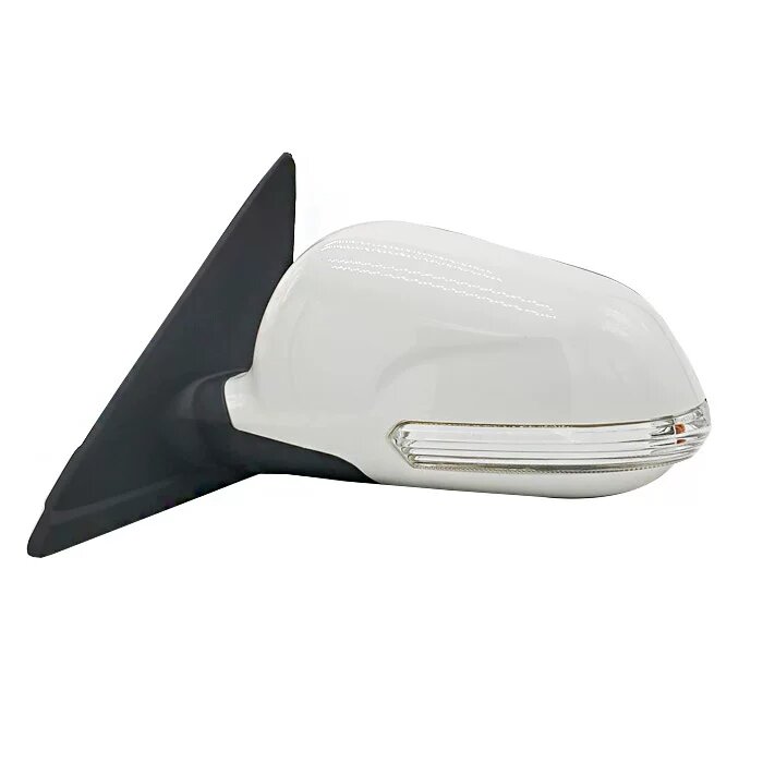 Левое зеркало заднего вида для Changan CS35 2012-2017 гг. с электрическим складыванием без подогрева перламутрово-белый