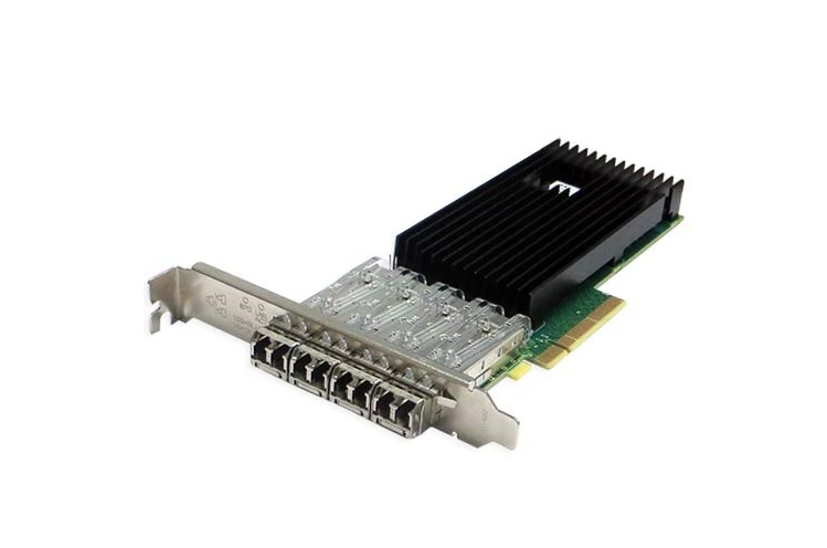Сетевой адаптер PCIE 10GBE SFP+ 4PORT PE310G4I71LB-XR SILICOM